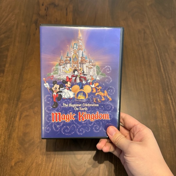 Disney | Media | Disney Magic Kingdom Dvd Blue And Red Cover | Poshmark
